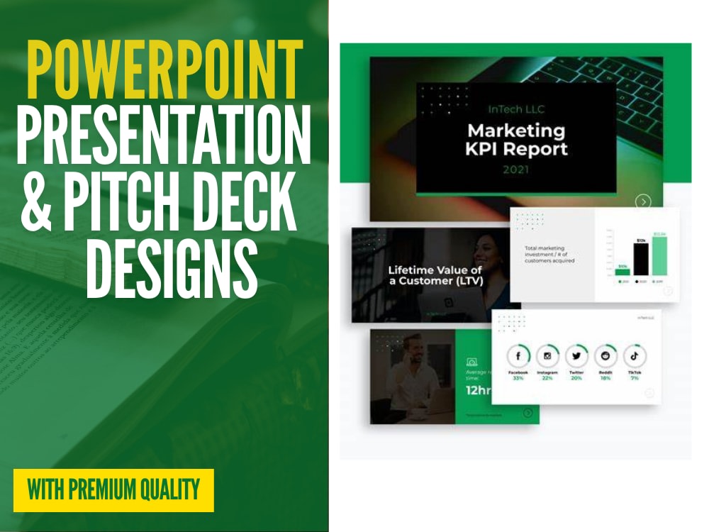 A professional presentation and pitch deck design | Upwork