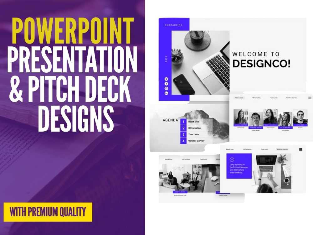 A professional presentation and pitch deck design | Upwork