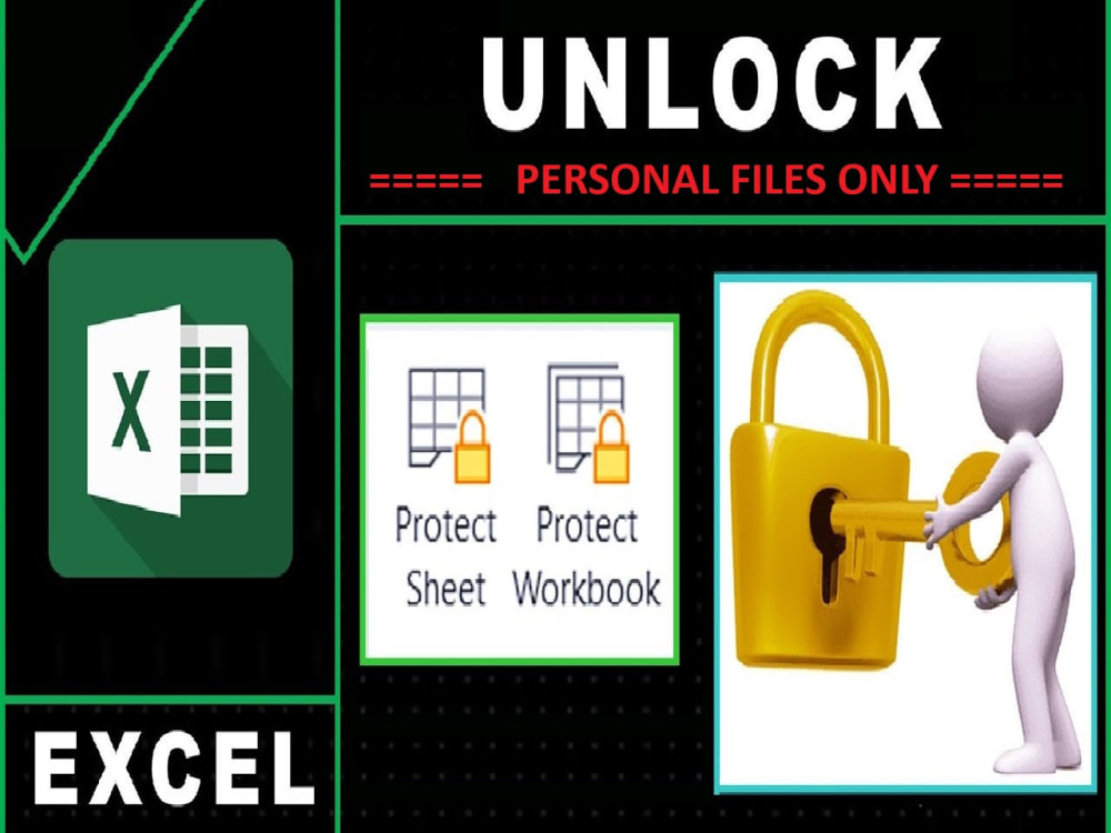 Unlock password forgot personal excel sheets / workbooks | Upwork