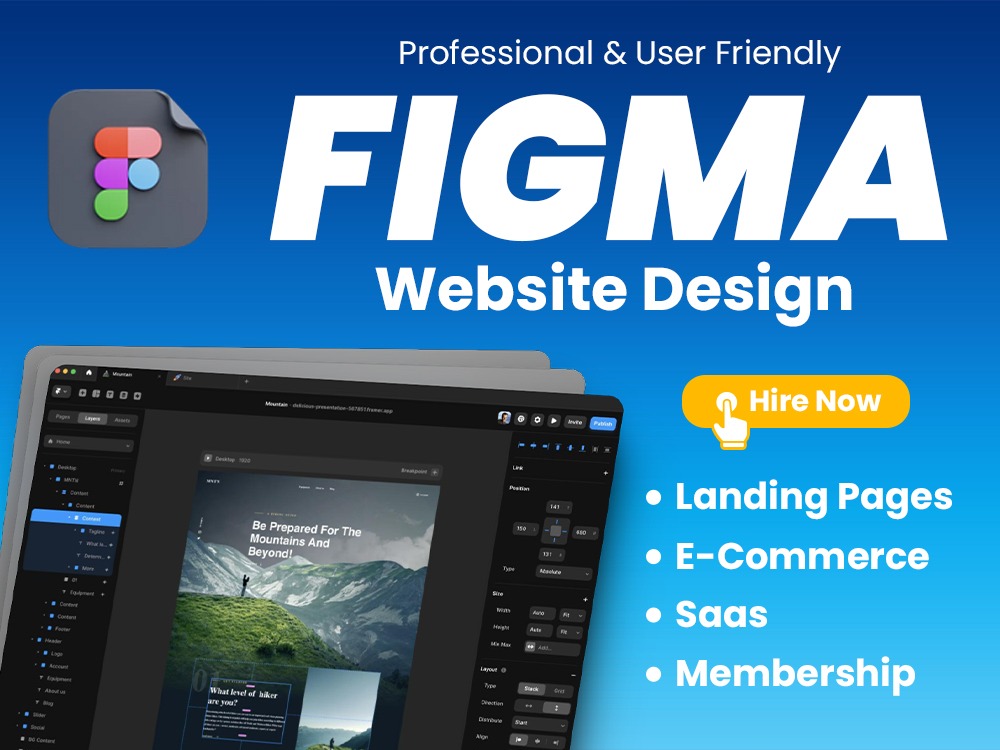 Stunning Figma Designs for Websites, Landing Pages, Apps, E-commerce ...