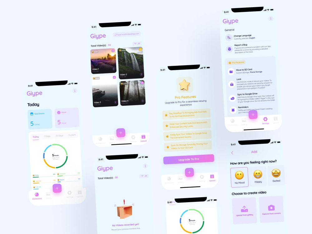 High-quality and user-friendly mobile app design in Figma | Upwork