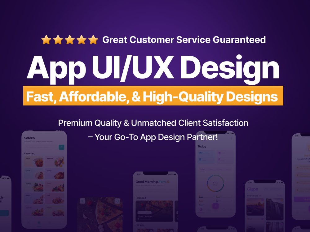 High-quality and user-friendly mobile app design in Figma | Upwork