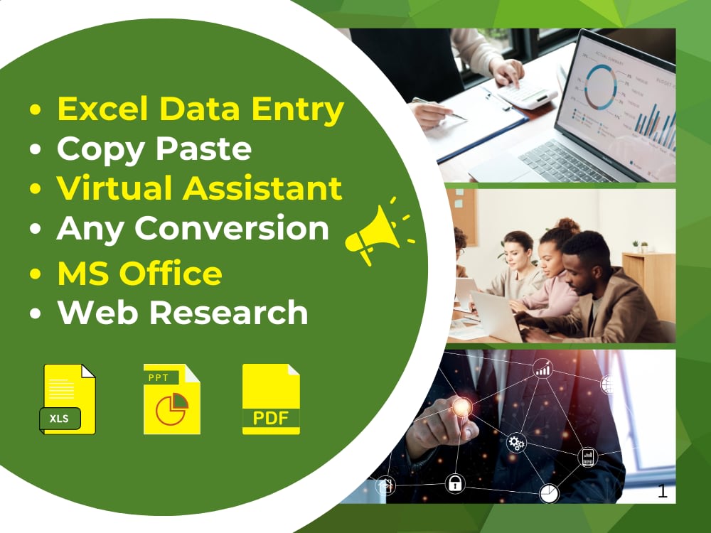 Accurate Data Entry, PDF to Word/Excel Conversion & Data Scraping | Upwork