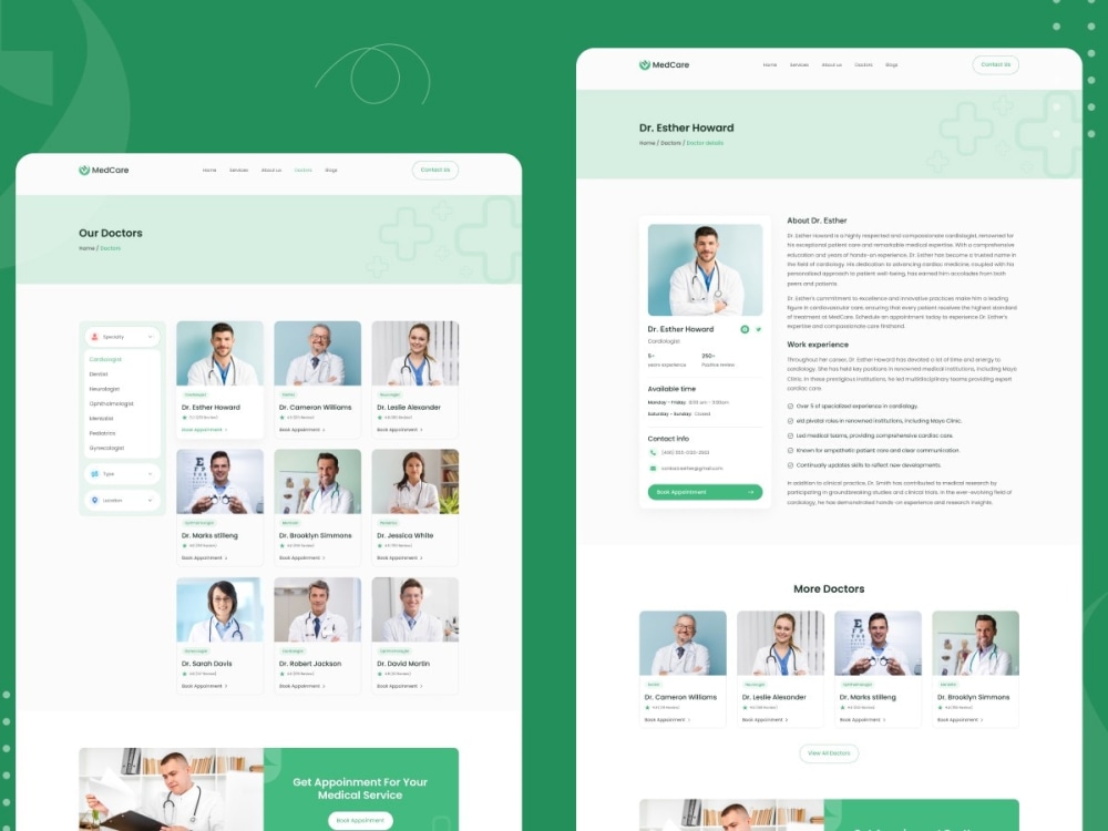 Design any medical, healthcare, home care, dental, clinic website | Upwork