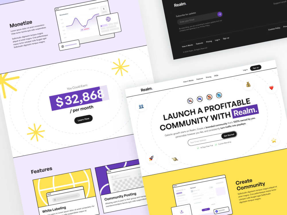 A Top-Notch Design for your Website or Landing Page | Upwork
