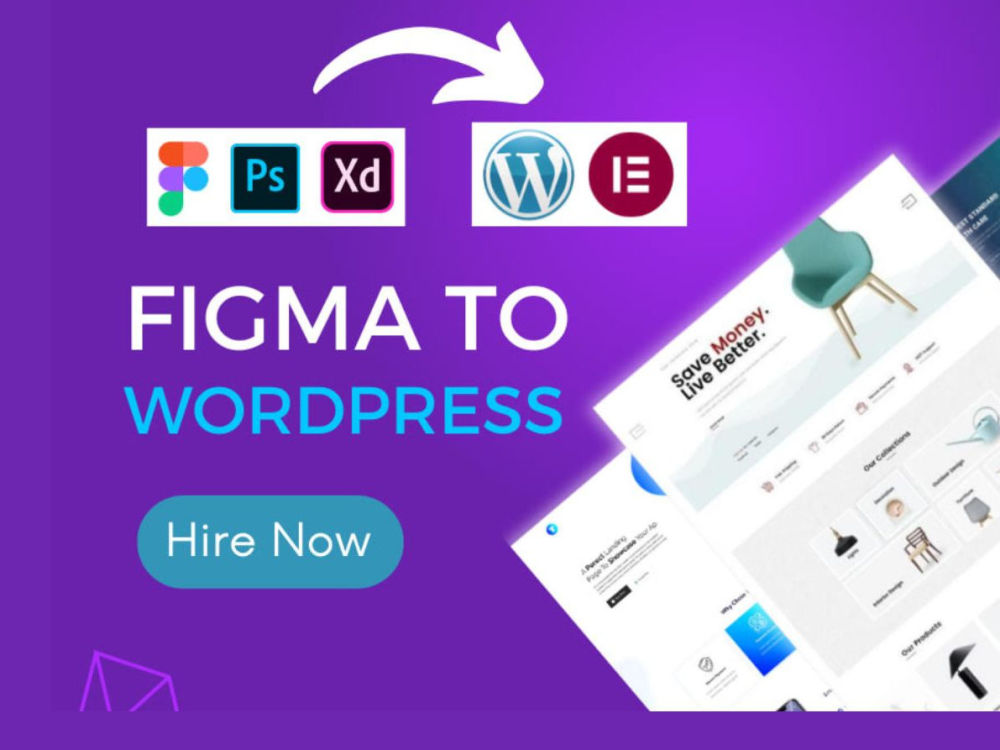 Convert figma to wordpress using elementor pro or redesign website | Upwork