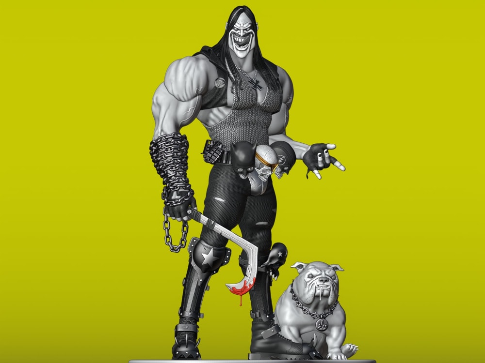 Stl file of your 3D printable character 3D model stl sculpt for 3d ...