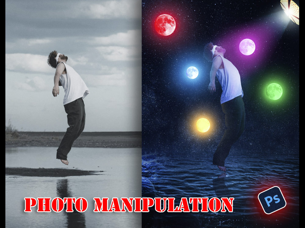 Creative photo manipulation in adobe photoshop | Upwork