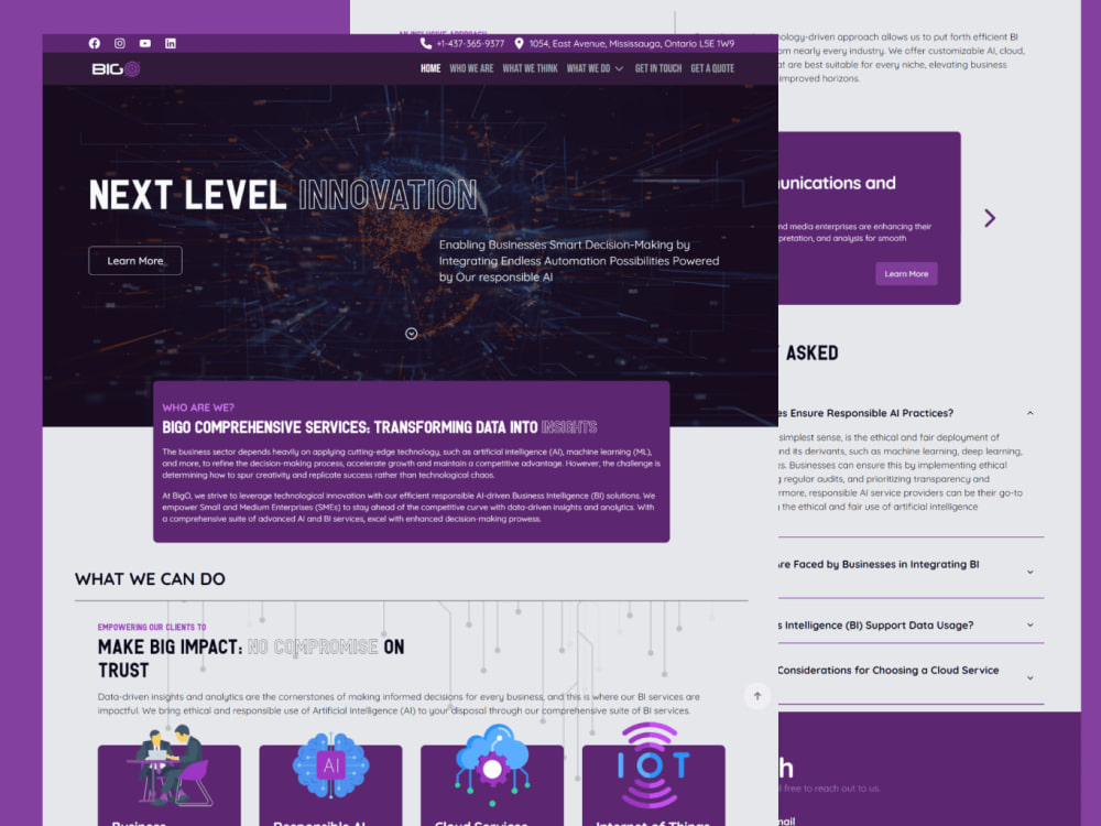 SEO friendly, custom responsive website | Upwork
