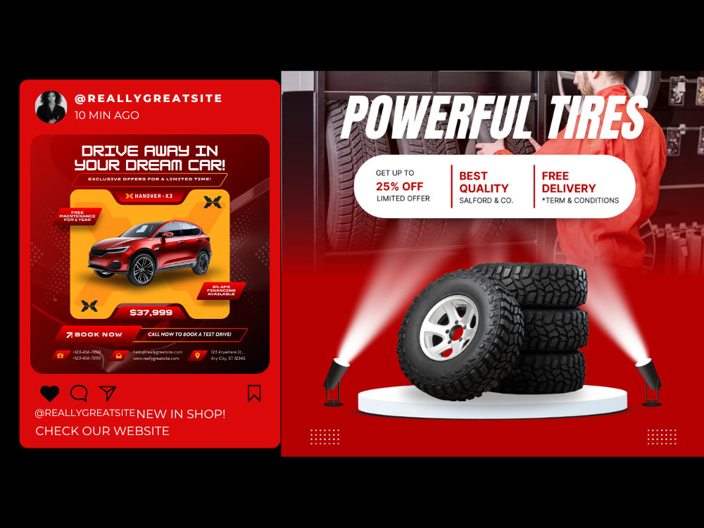 Professional Social Media Post Designs for Facebook & Instagram | Upwork