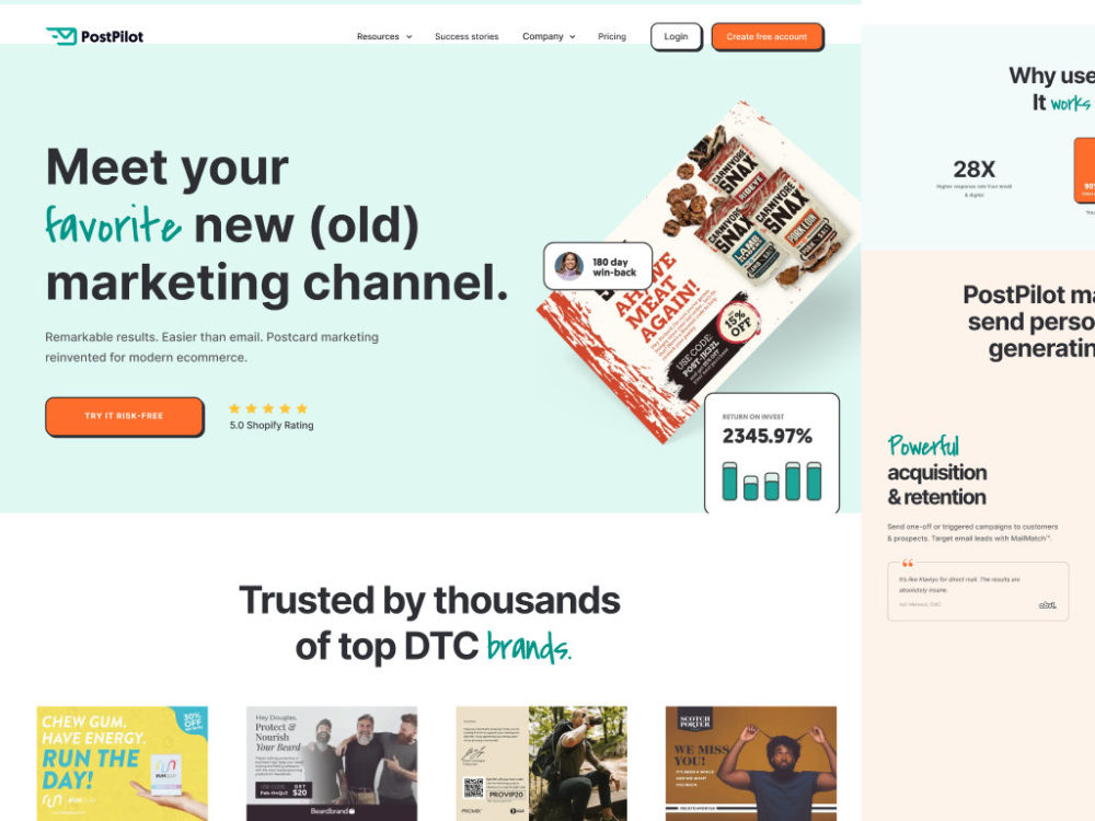 Unique Modern Professional Responsive Website UI/UX design | Upwork