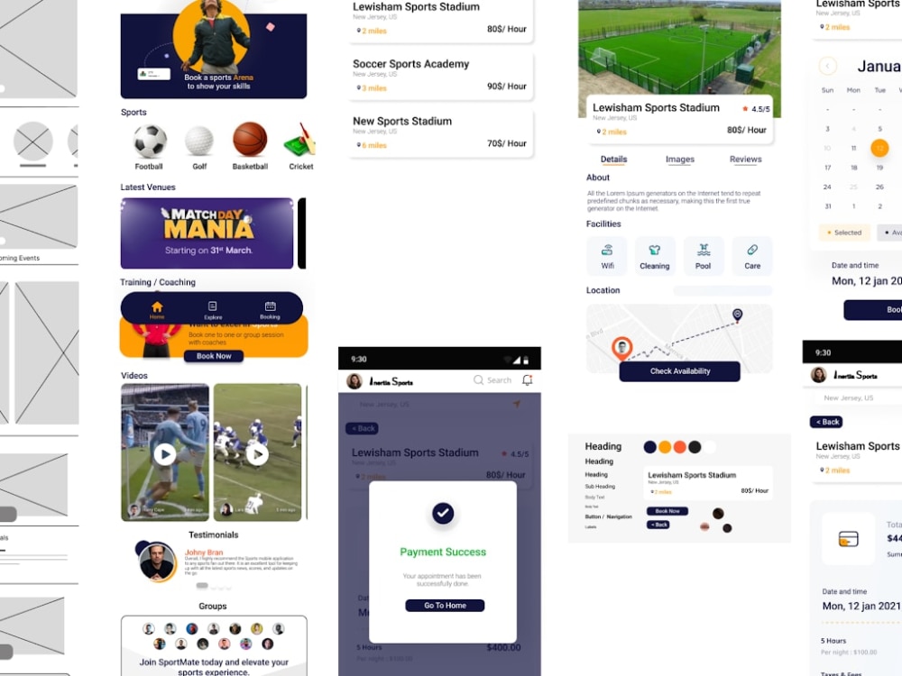 Design UI UX for mobile apps and websites prototype, wireframe on figma ...
