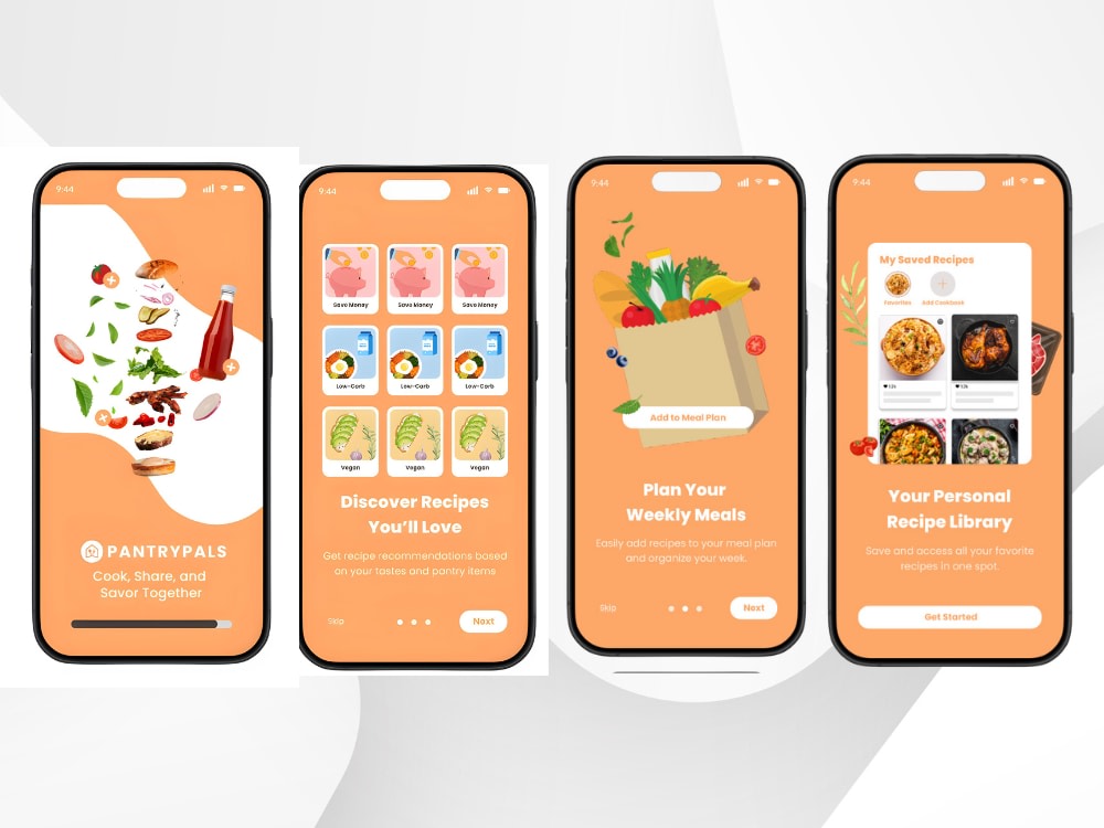A customize mobile app design using figma | Upwork