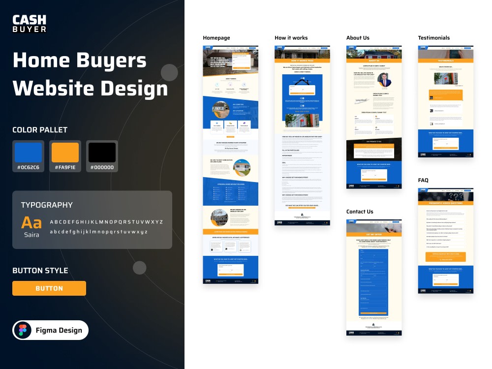 An eye-catching UI/UX design, creative design, website designer in ...