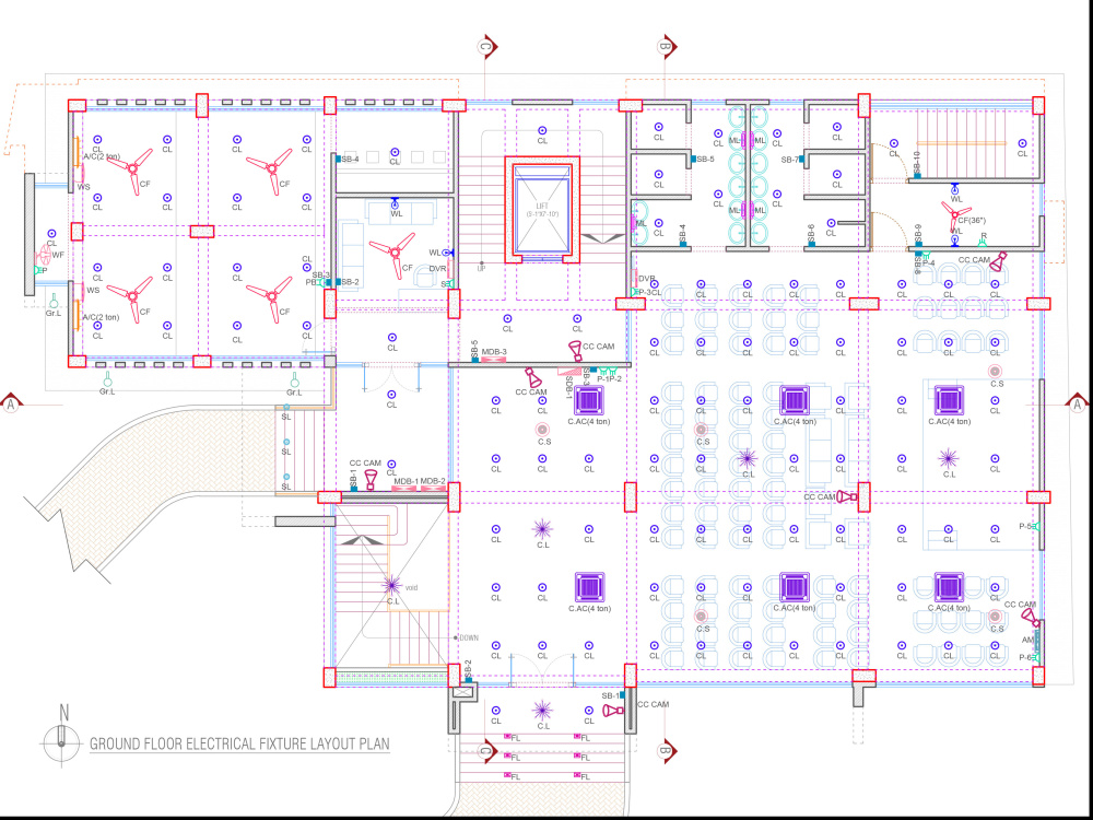 Residential electrical design and drawing/blueprint in Autocad | Upwork