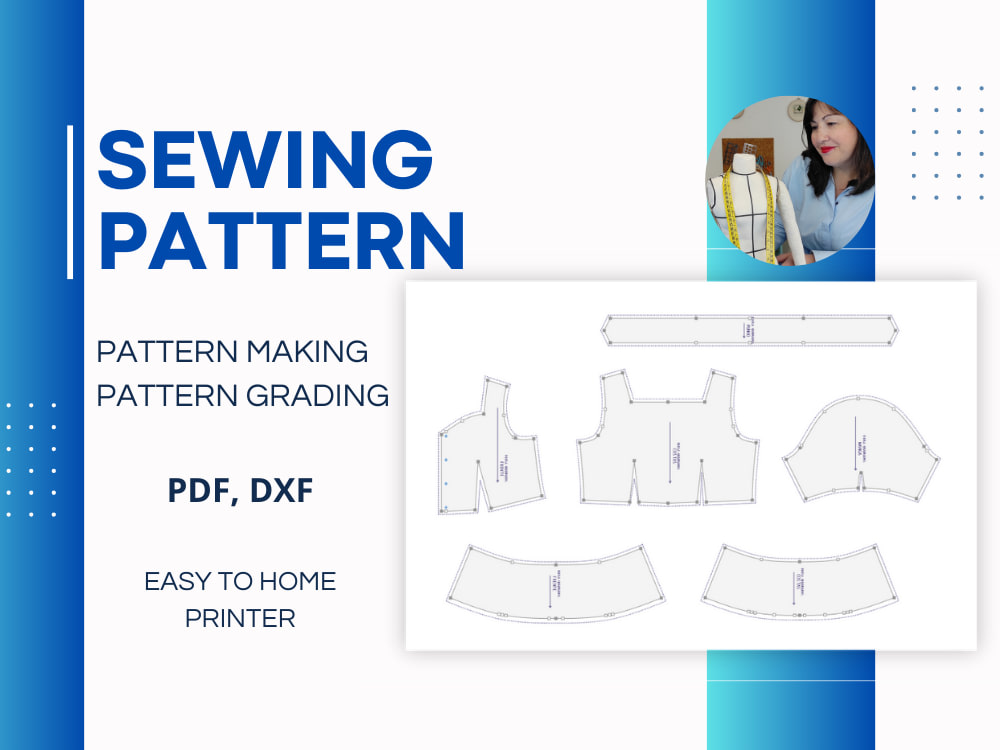 Professional sewing patterns for your garment designs. | Upwork