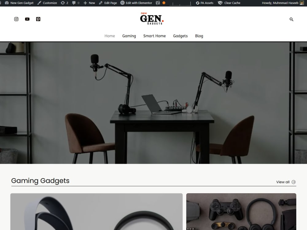 Fully Customized Website Design & Redesign | Elementor | WordPress ...