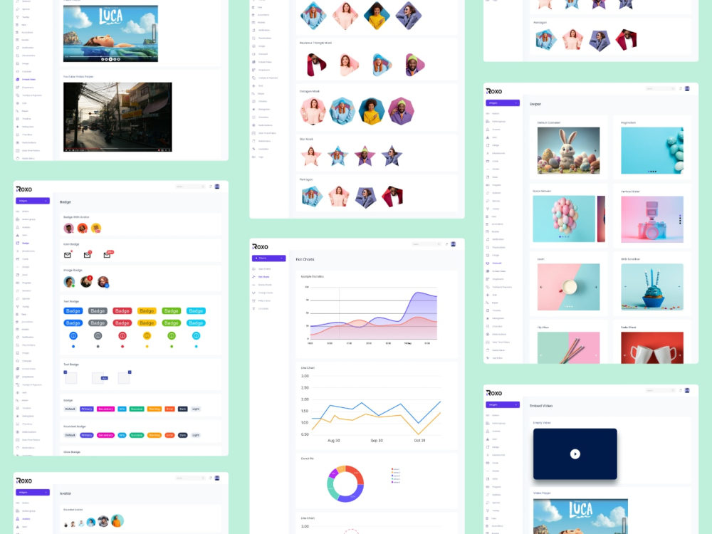 Web application dashboard UX UI Design, figma dashboard ui ux design ...