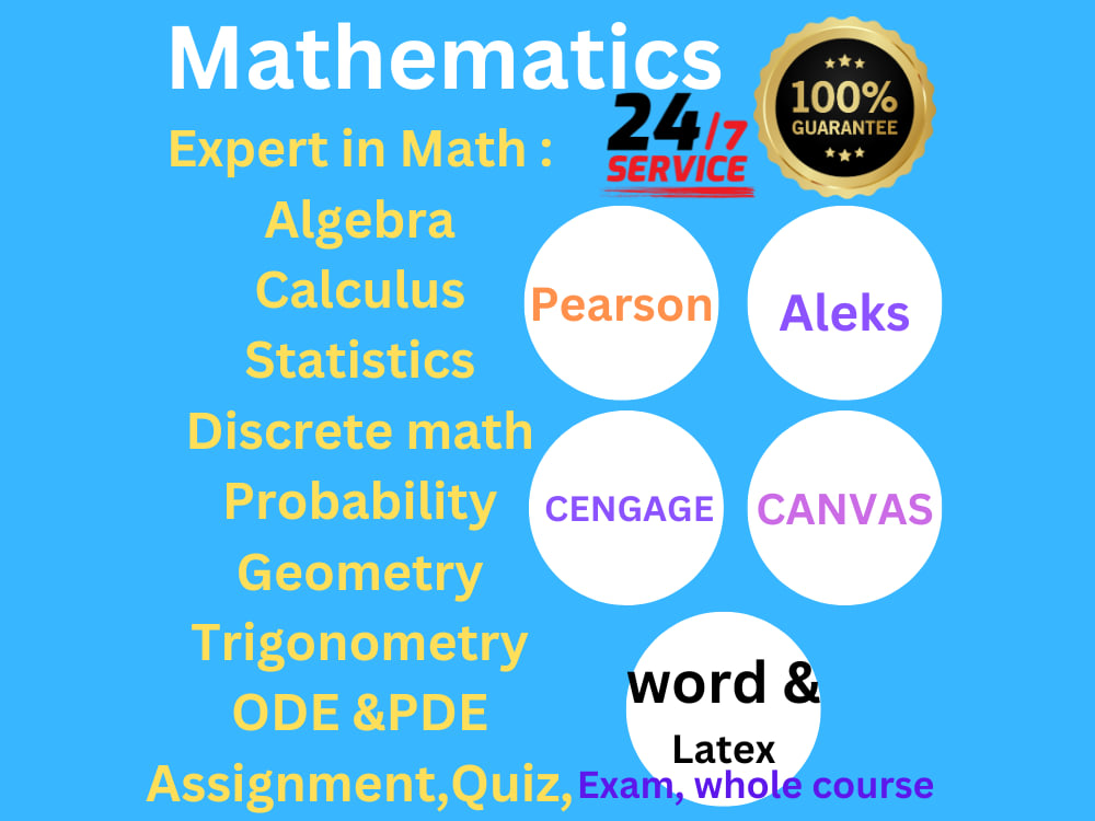 Help in Discrete Math ,Geometry,Math Tutor and Topology | Upwork