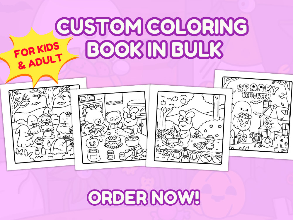 Coloring book pages for kids and adult | Upwork
