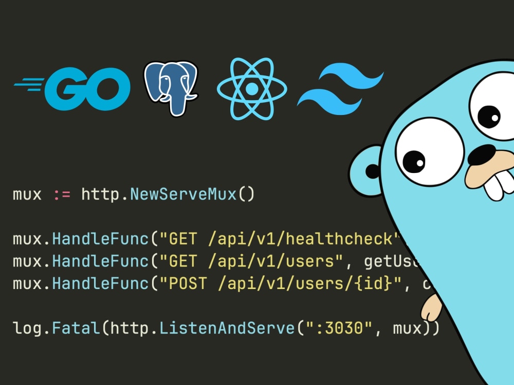 Production ready, scalable Golang web application from scratch. | Upwork