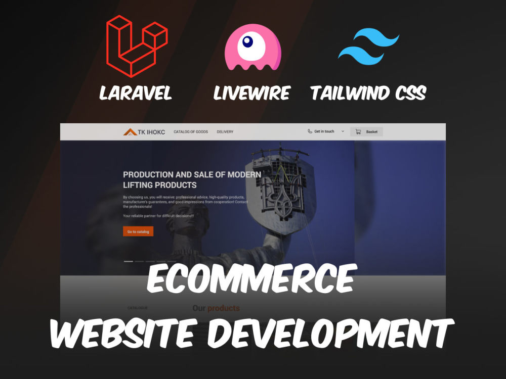 An eCommerce Laravel Website | Upwork