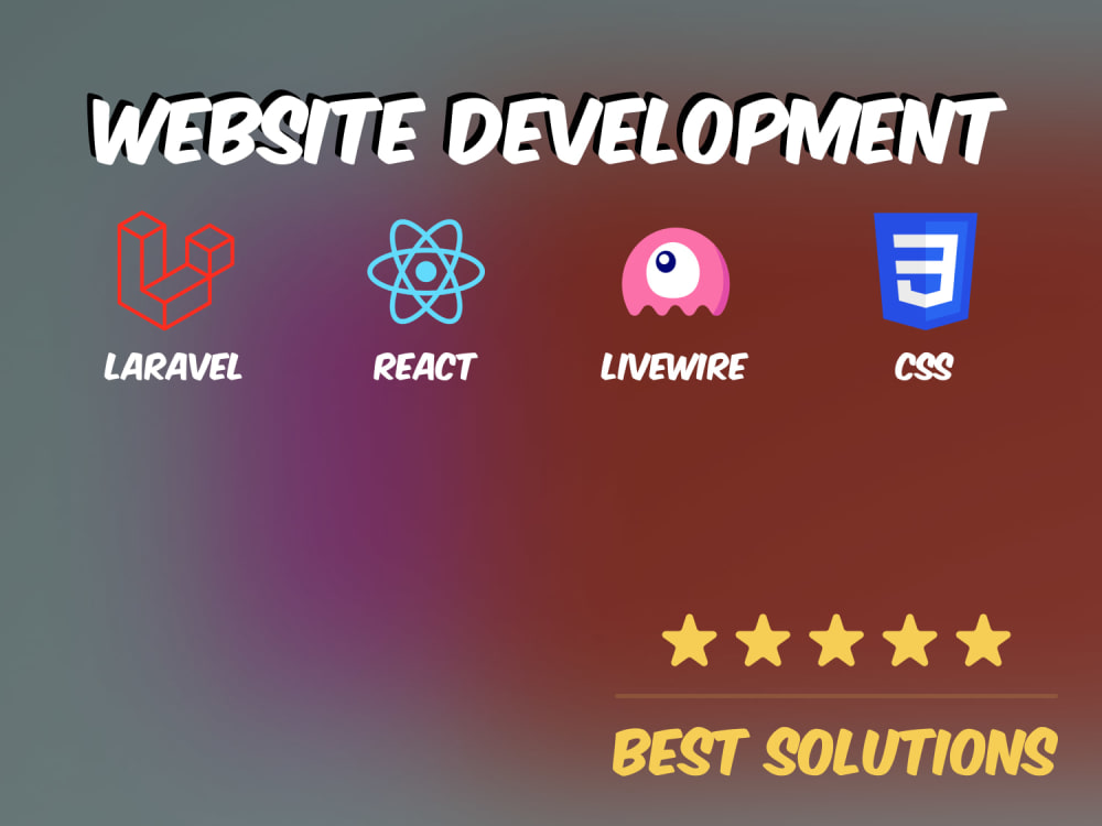 A Laravel Website with Unique Solutions | Upwork