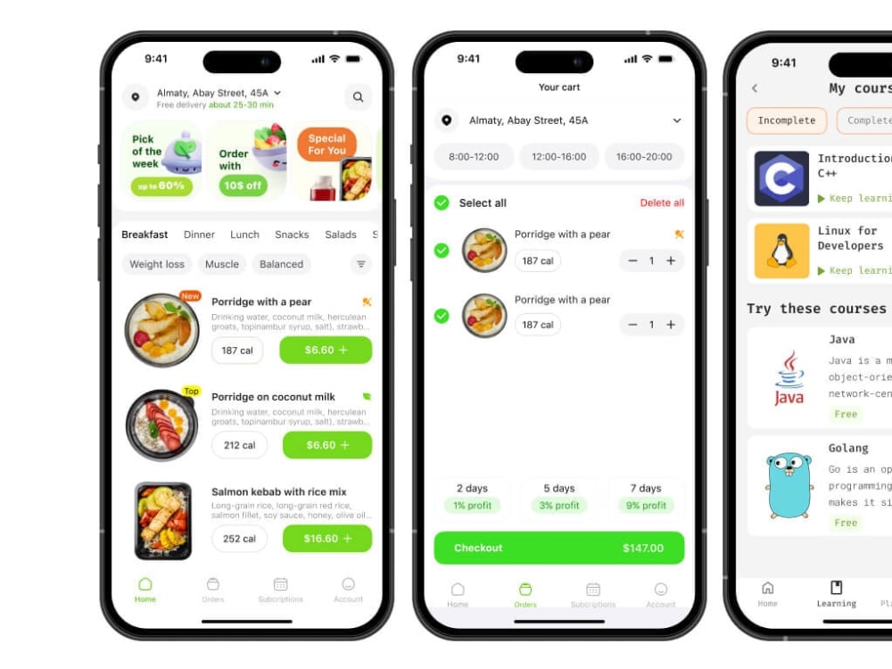 A modern and clean UI/UX design for your app or website | Upwork