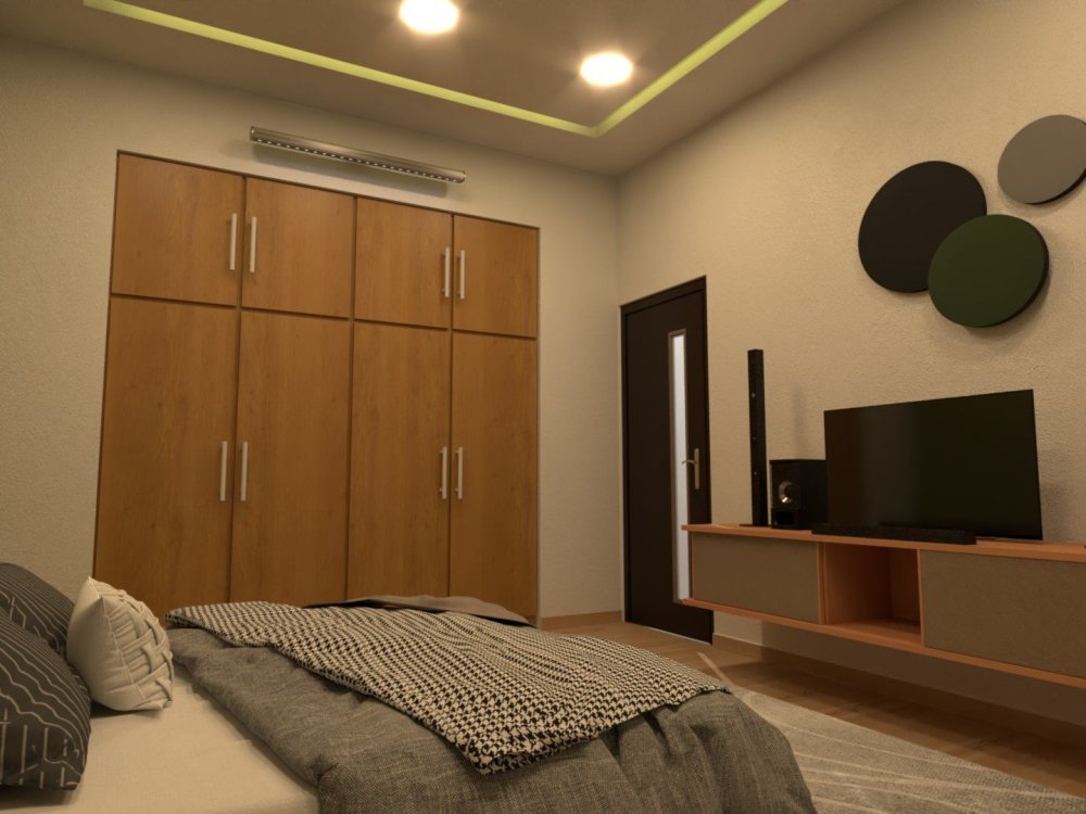 A realistic interior design 3d render | Upwork