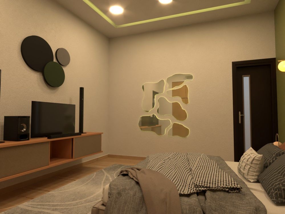 A realistic interior design 3d render | Upwork