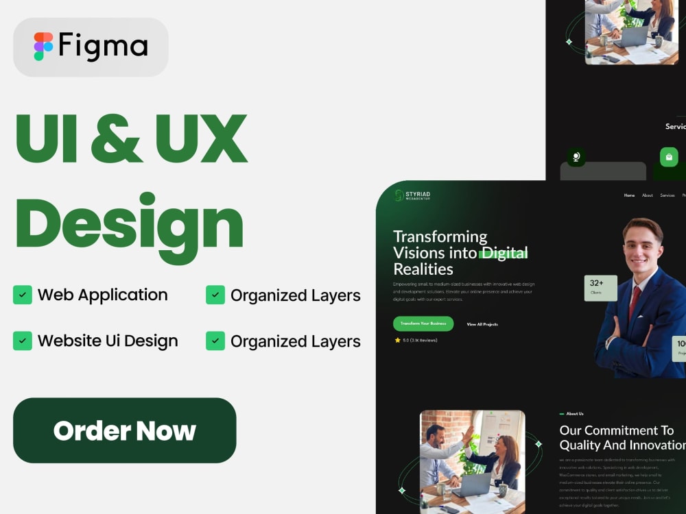 Awesome website ui ux design, figma website design, figma design website | Upwork