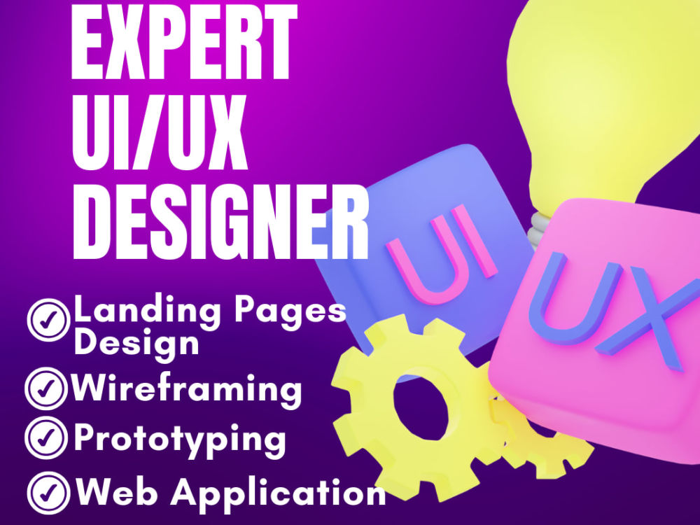 Responsive UI/UX design, landing page design, web design, Figma UI design | Upwork