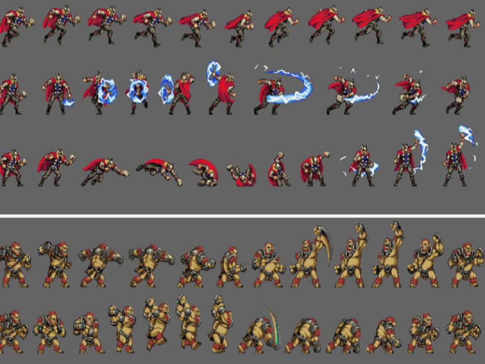 Isometric Pixel art in 8 Bit or 16 Bit Sprite-sheet and gif | Upwork