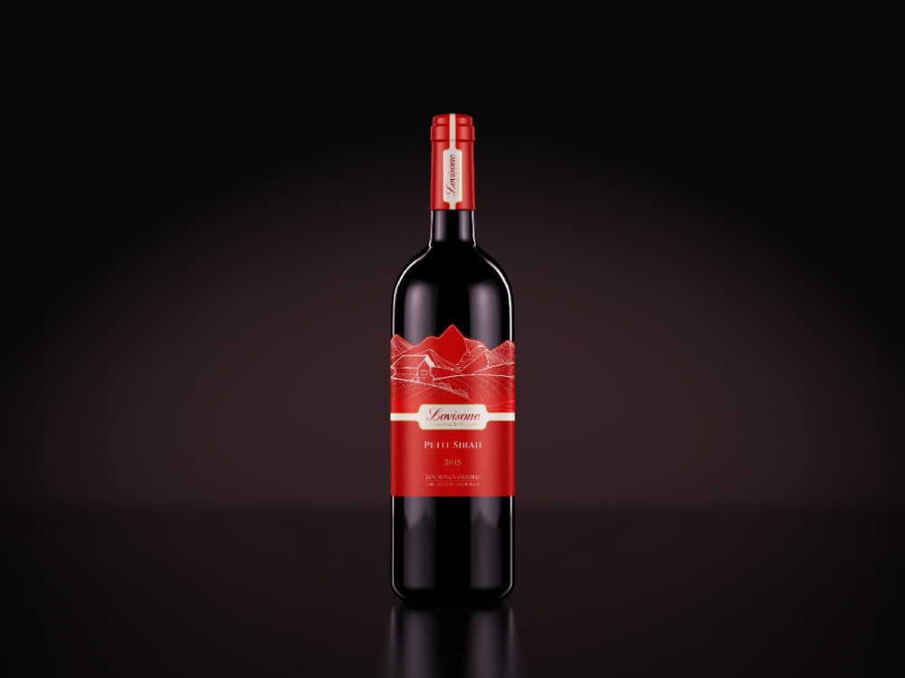 Luxury wine bottle design, wine label, product label design, bottle ...