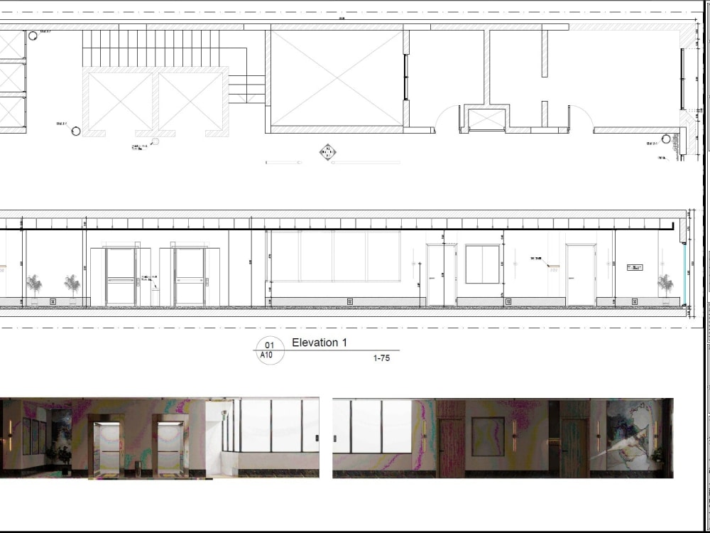 Shop drawings, sections ,elevations for your interior design | Upwork