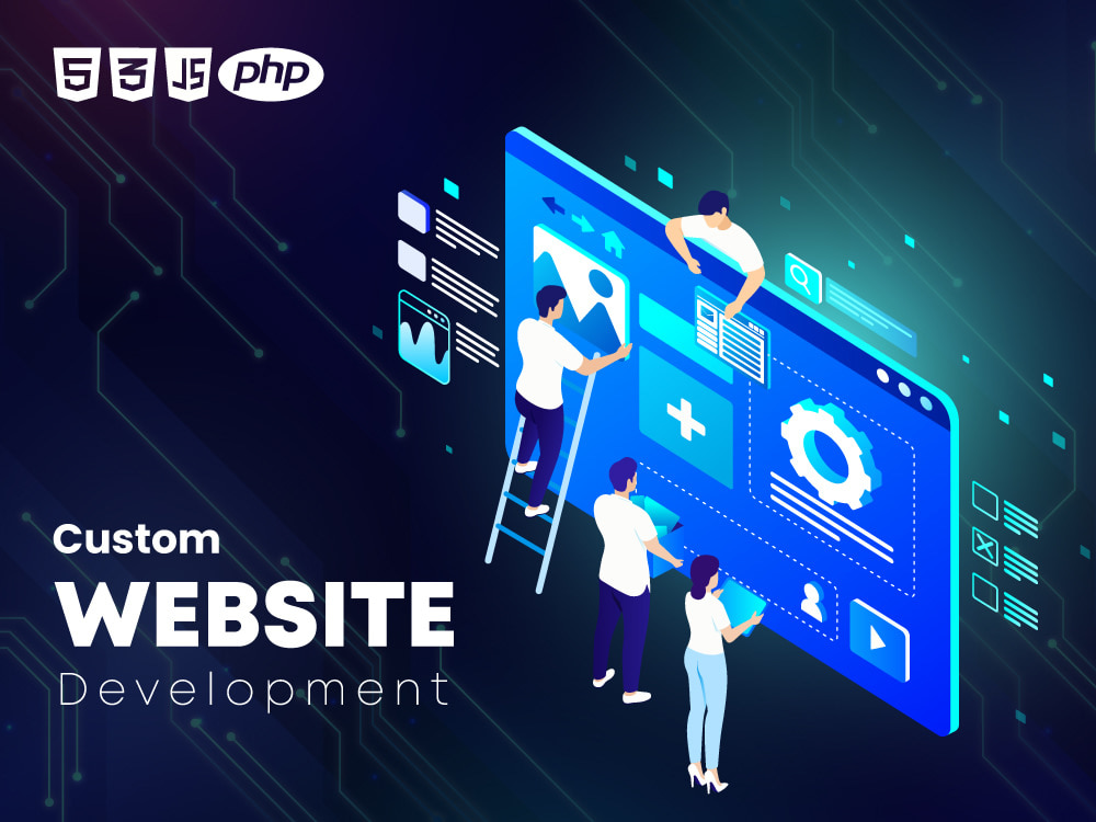 A fantastic Custom coded website | Upwork