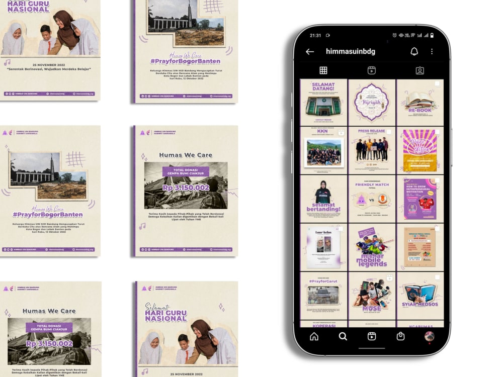 Instagram Post and Corousel Feeds Designing | Upwork