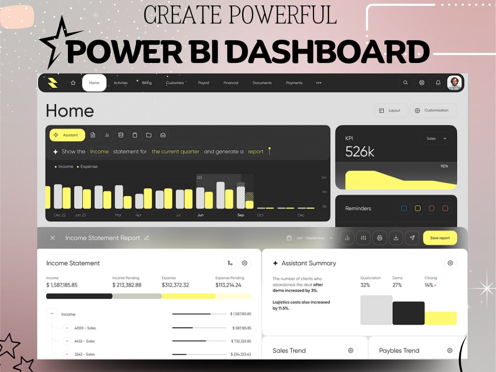 Stunning Power BI Dashboards and Reports for Your Data Needs | Upwork