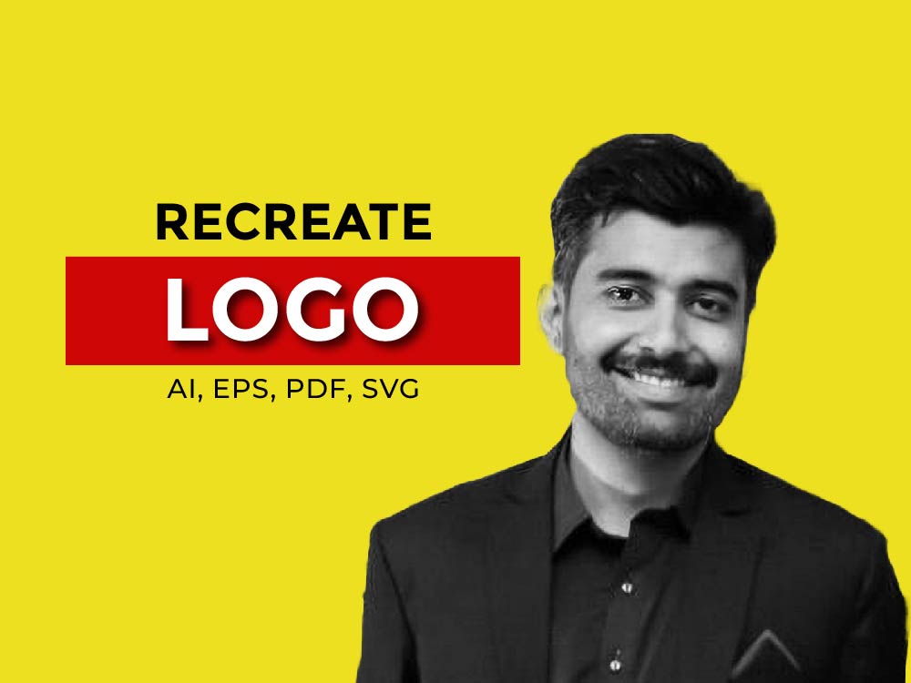 Recreate, edit, modify, remake, resize, redraw, fix the logo services ...