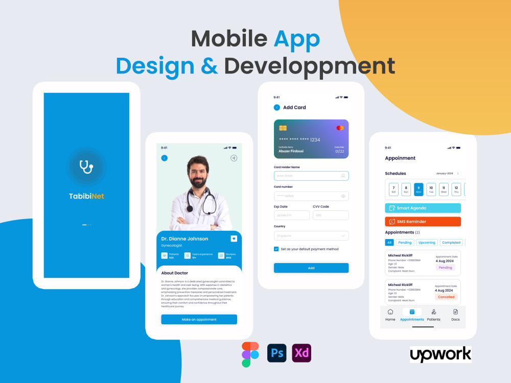 Website, mobile app UI design, website design figma, website ui design ...