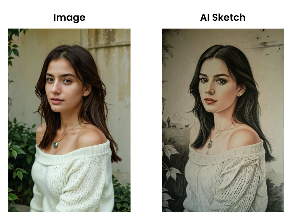 Your Images Transformed into AI Sketch Art | Upwork