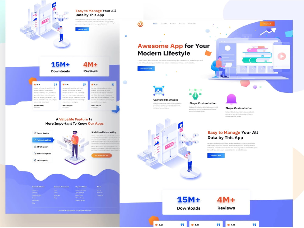Figma website design, figma landing page, and homepage redesign | Upwork