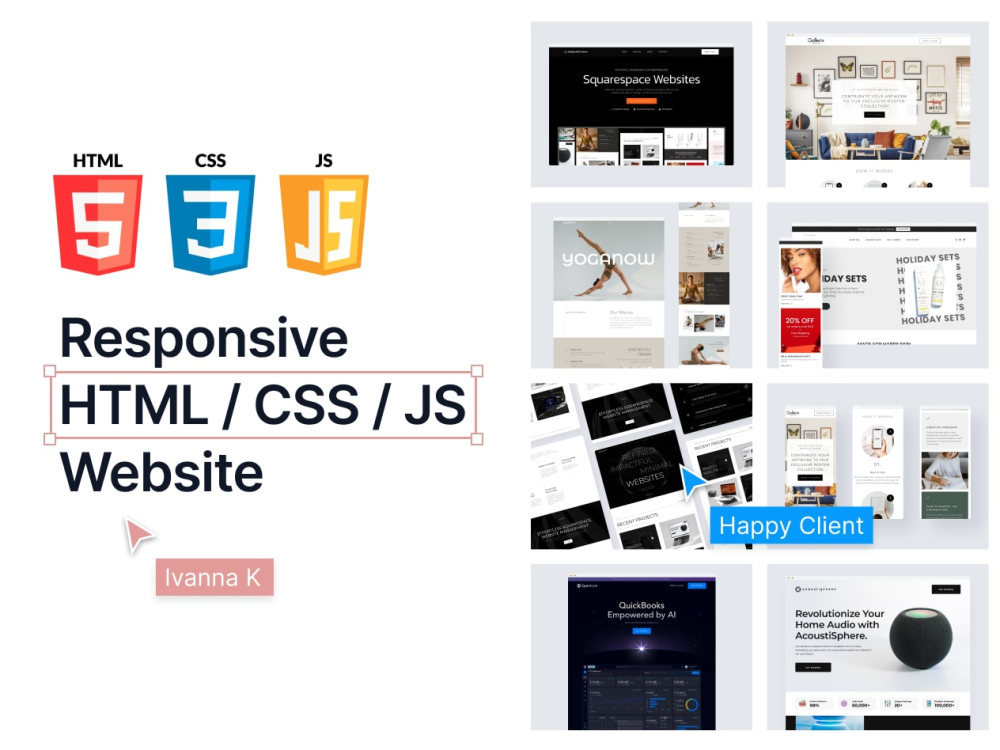 Responsive HTML CSS website/ Figma to HTML/ Custom Design and Development | Upwork