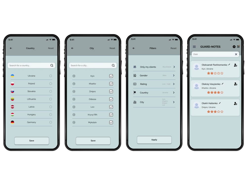 Un intuitive UX design for managing client data and simplify ...