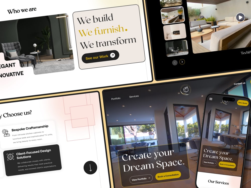 A responsive and high converting landing page design | Upwork