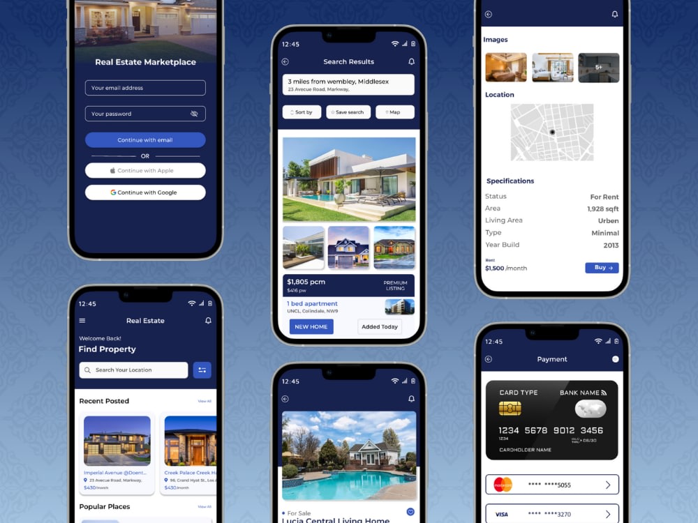Real -estate property listing and booking applications | Upwork