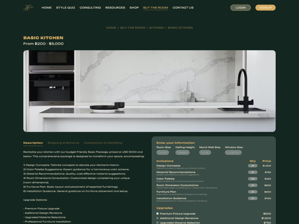 A complete Website UI Design | Upwork