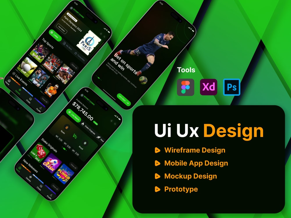 Professional Mobile App Design | UI/UX, Wireframes, Prototypes | Upwork
