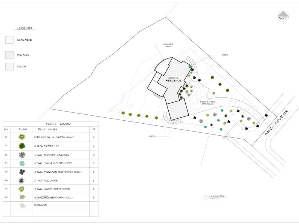 Your 2d site plan and landscape plan | Upwork