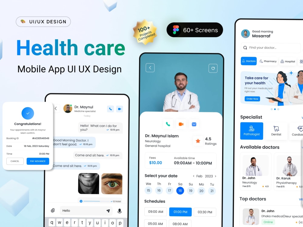 Mobile app UI UX design, Wireframing & prototyping in figma | Upwork